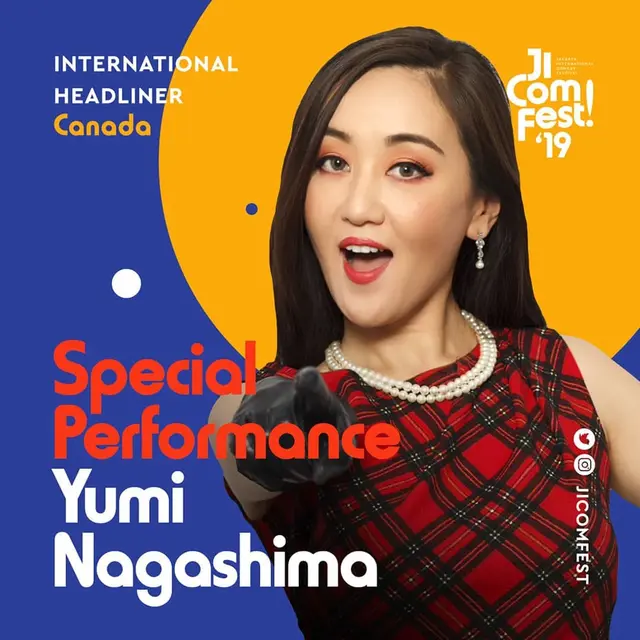 Komedian Jepang Yumi Nagashima Siap Ramaikan JICOMFEST 2019 - ShowBiz ...