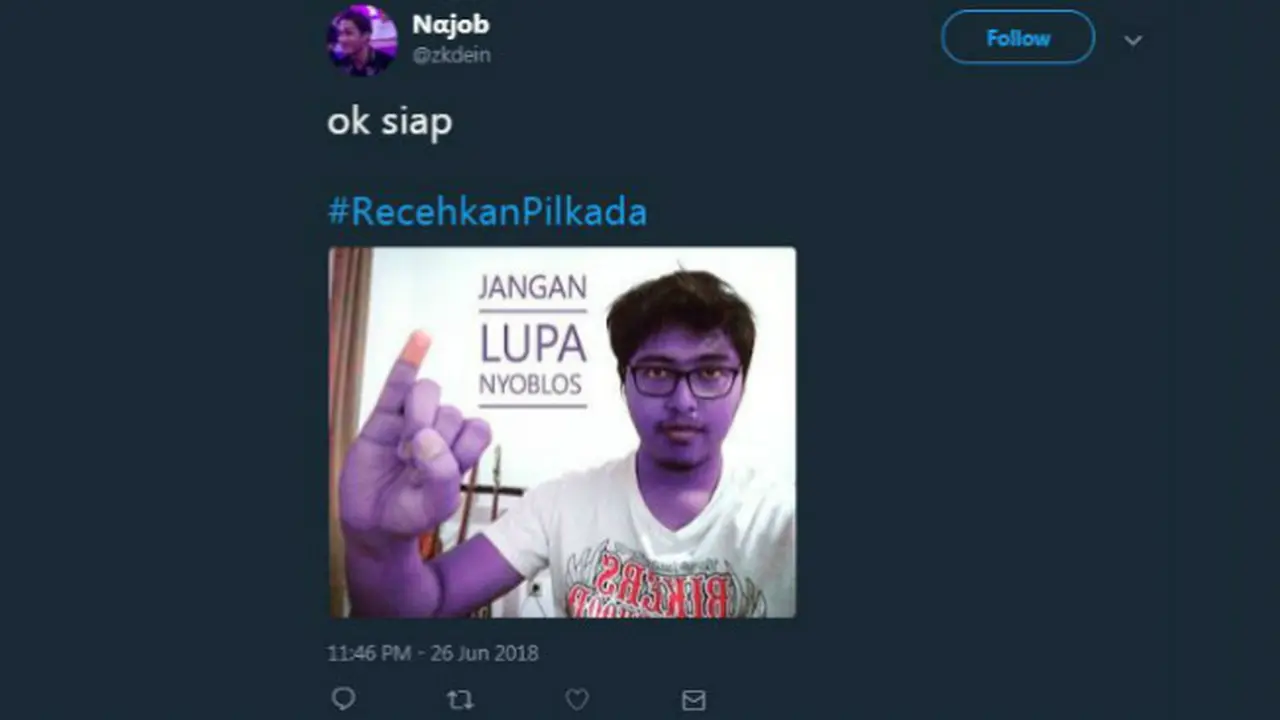 Meme Kocak Kalau Tinta Ungu Pilkada Kebablasan - Citizen6 Liputan6.com