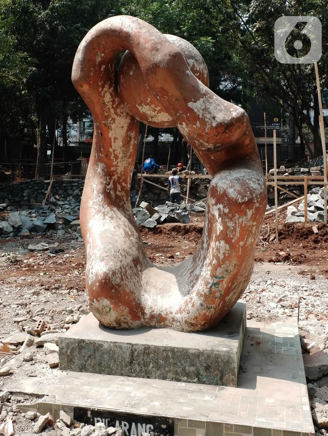 FOTO: Taman Puring Mulai Direvitalisasi - Foto Liputan6.com