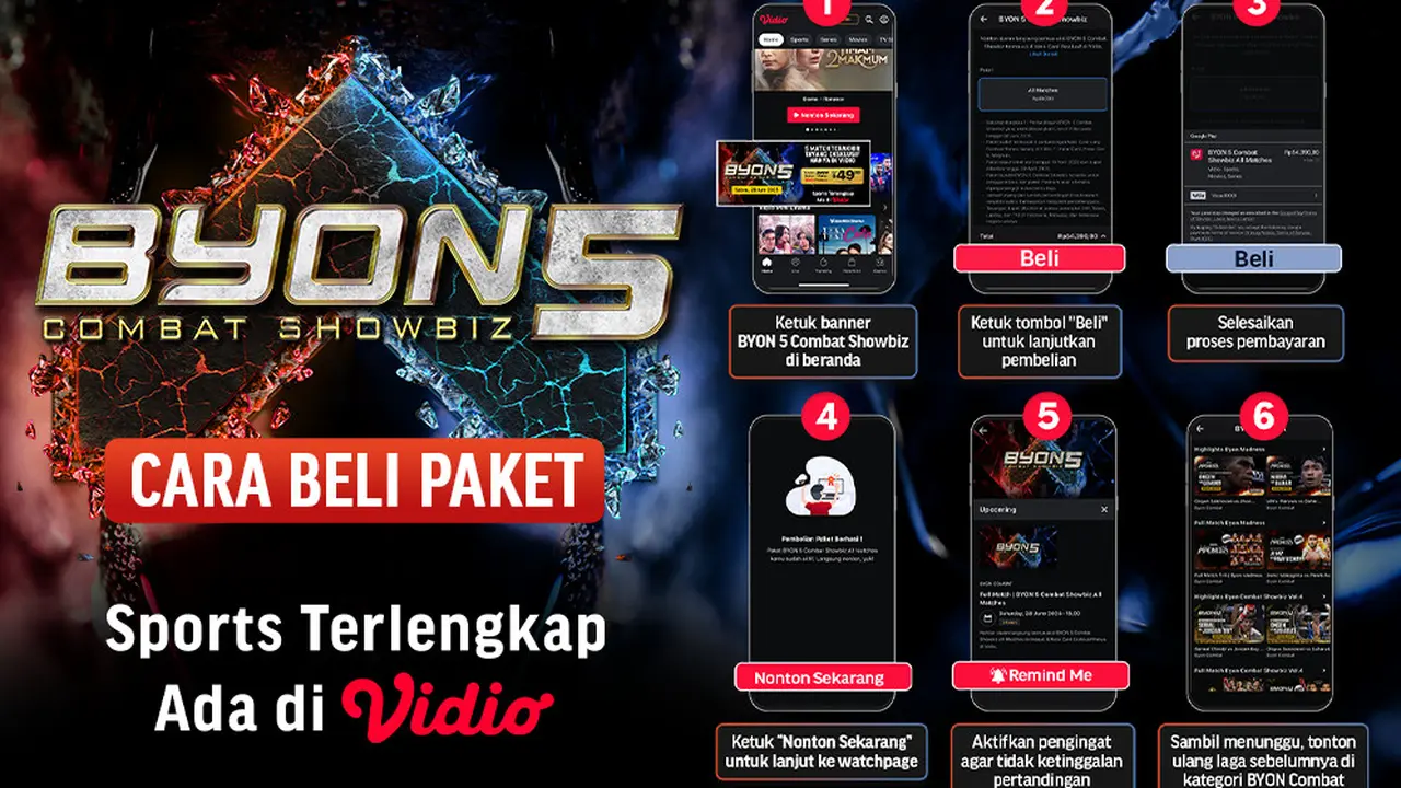 Paket BYON Combat 5 Showbiz Murah, Begini Cara Belinya - On Off ...