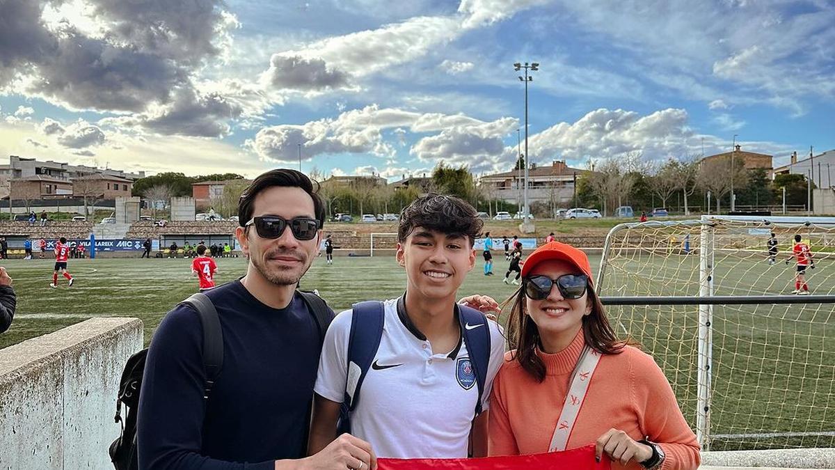 Potret Diego Andres Putra Darius Sinathrya dan Donna Agnesia yang ...