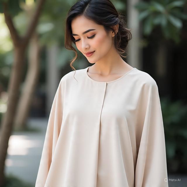 12 Inspirasi Baju Atasan Kondangan Simple, Bikin Tampil Chic dan Anggun