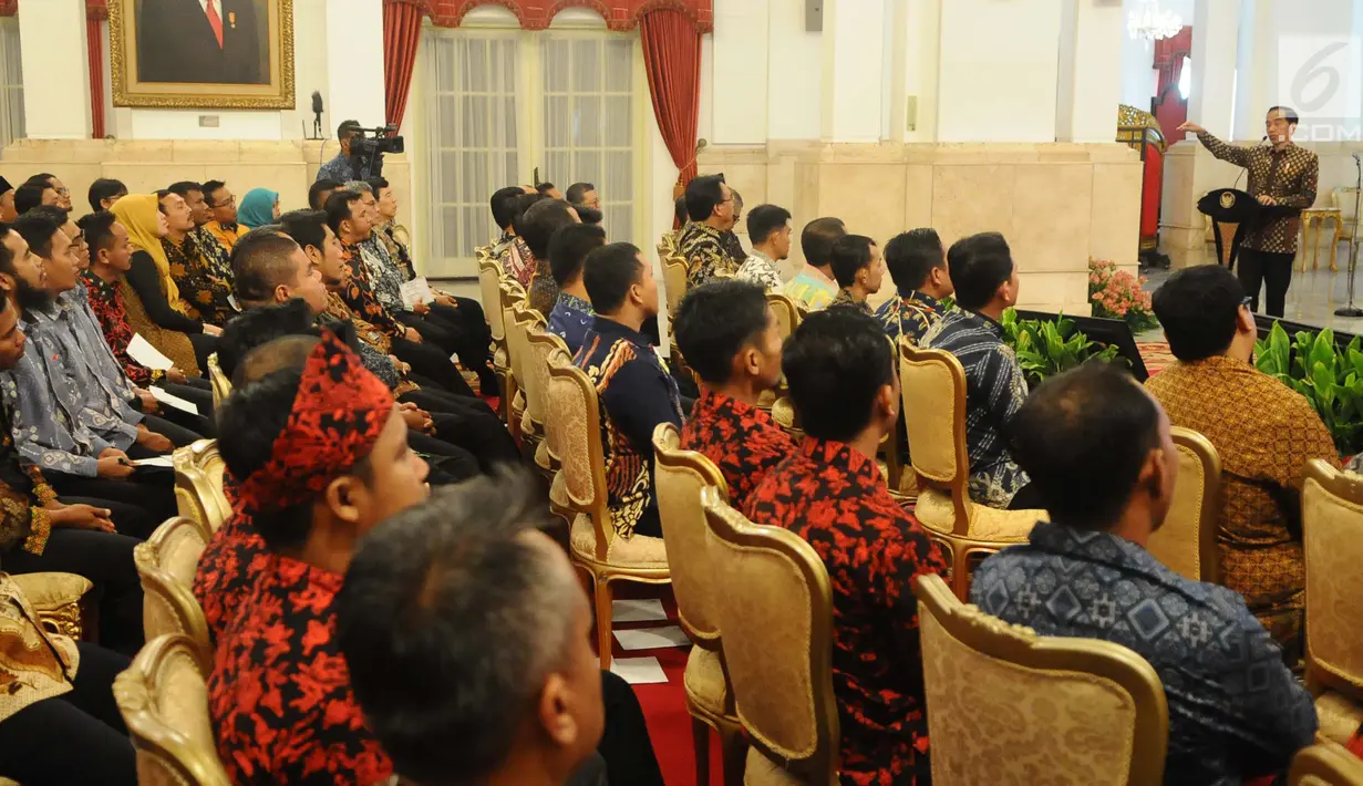 FOTO: Jokowi Beri Pengarahan di Jambore Sumber Daya PKH - Foto Liputan6.com