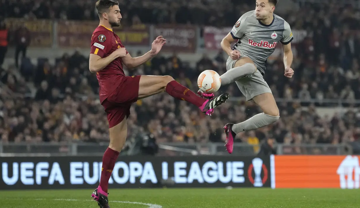 AS Roma Lolos ke 16 Besar Liga Europa Usai Bungkam RB Salzburg - Foto ...