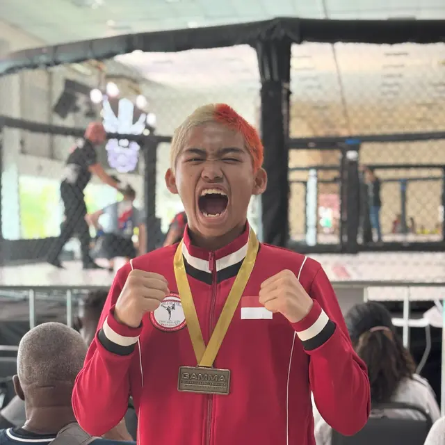 Jaga Tradisi Emas, Indonesia Rebut Total 14 Medali di Kejuaraan Dunia MMA 2025 - Bola Liputan6.com