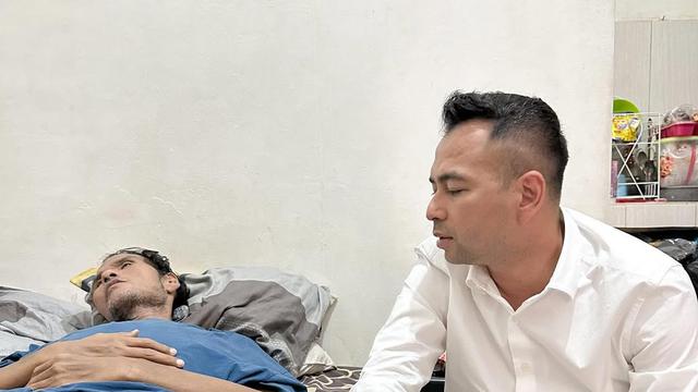 Momen Raffi Ahmad Jenguk Fahmi Bo yang Sedang Terbaring Sakit di Rumah ...