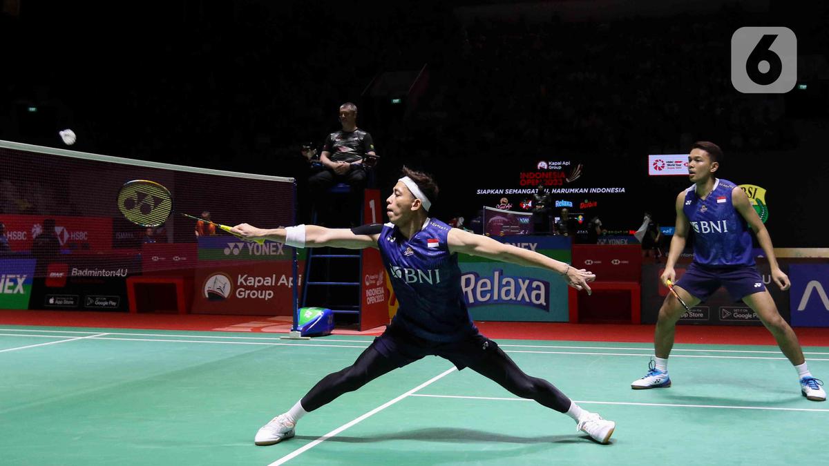 Hasil Indonesia Masters 2025: Fajar/Rian ke Perempat Final, Ahsan/Hendra Tutup Karier di Bulu ...