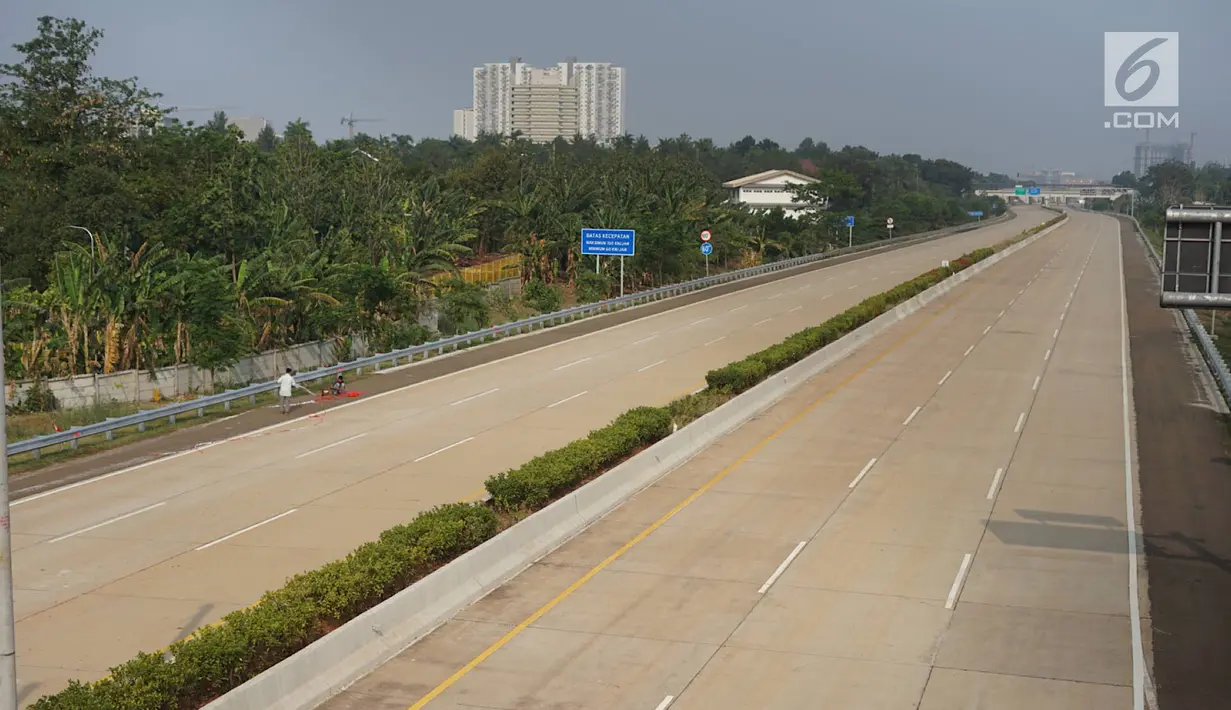FOTO: Hore, Tol Cijago Beroperasi Akhir September 2019 - Foto Liputan6.com