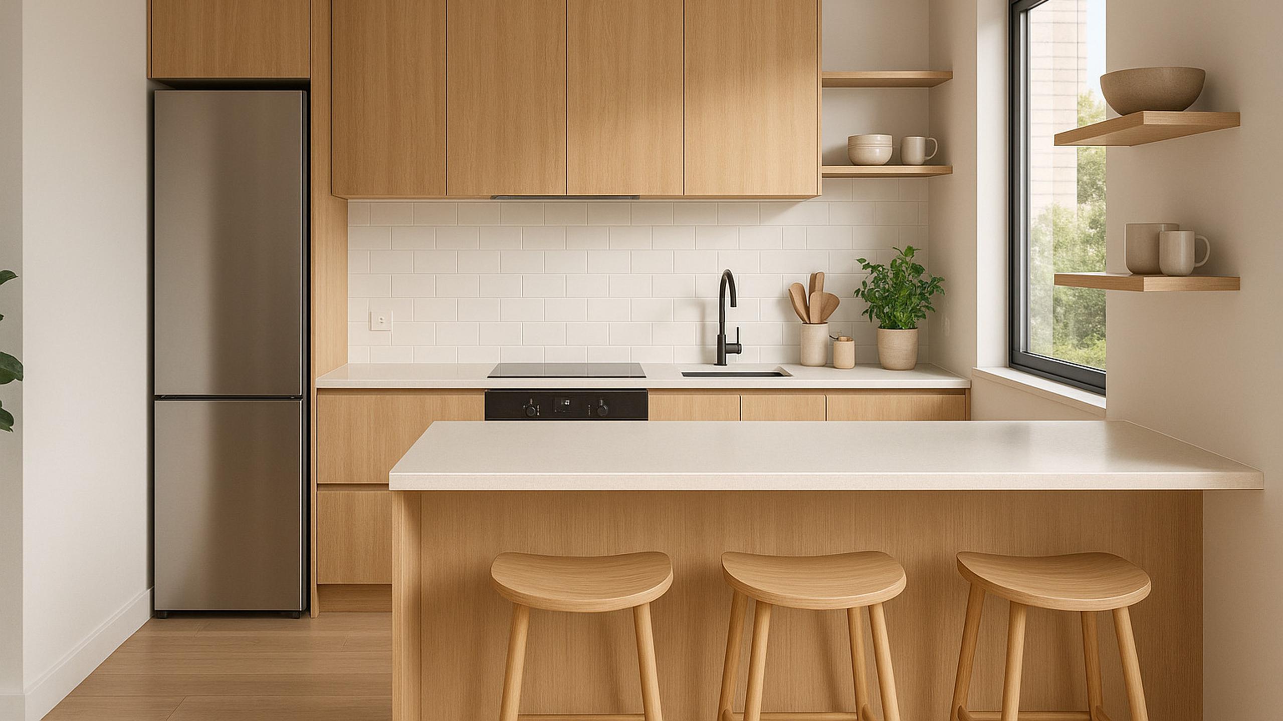 10 Desain Dapur Kecil Minimalis Modern dengan Konsep Open Space, Bikin ...