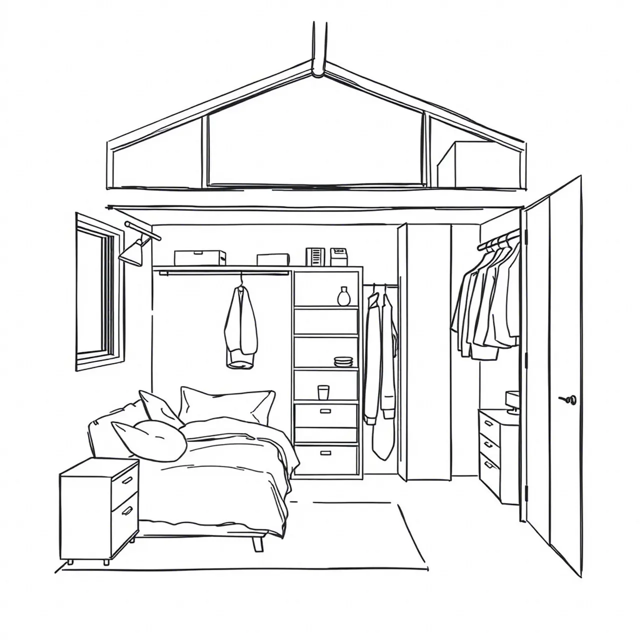 13 Ide Sketsa Rumah Minimalis 2 Kamar Terbaru 2025, Nyaman dan ...