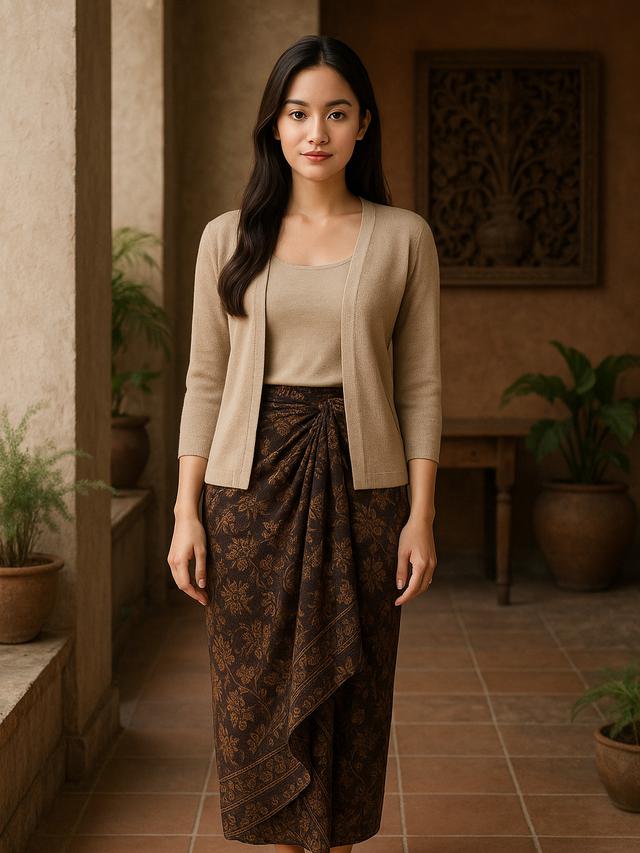 12 Rekomendasi Baju yang Cocok untuk Rok Lilit, Bikin Penampilan Makin ...