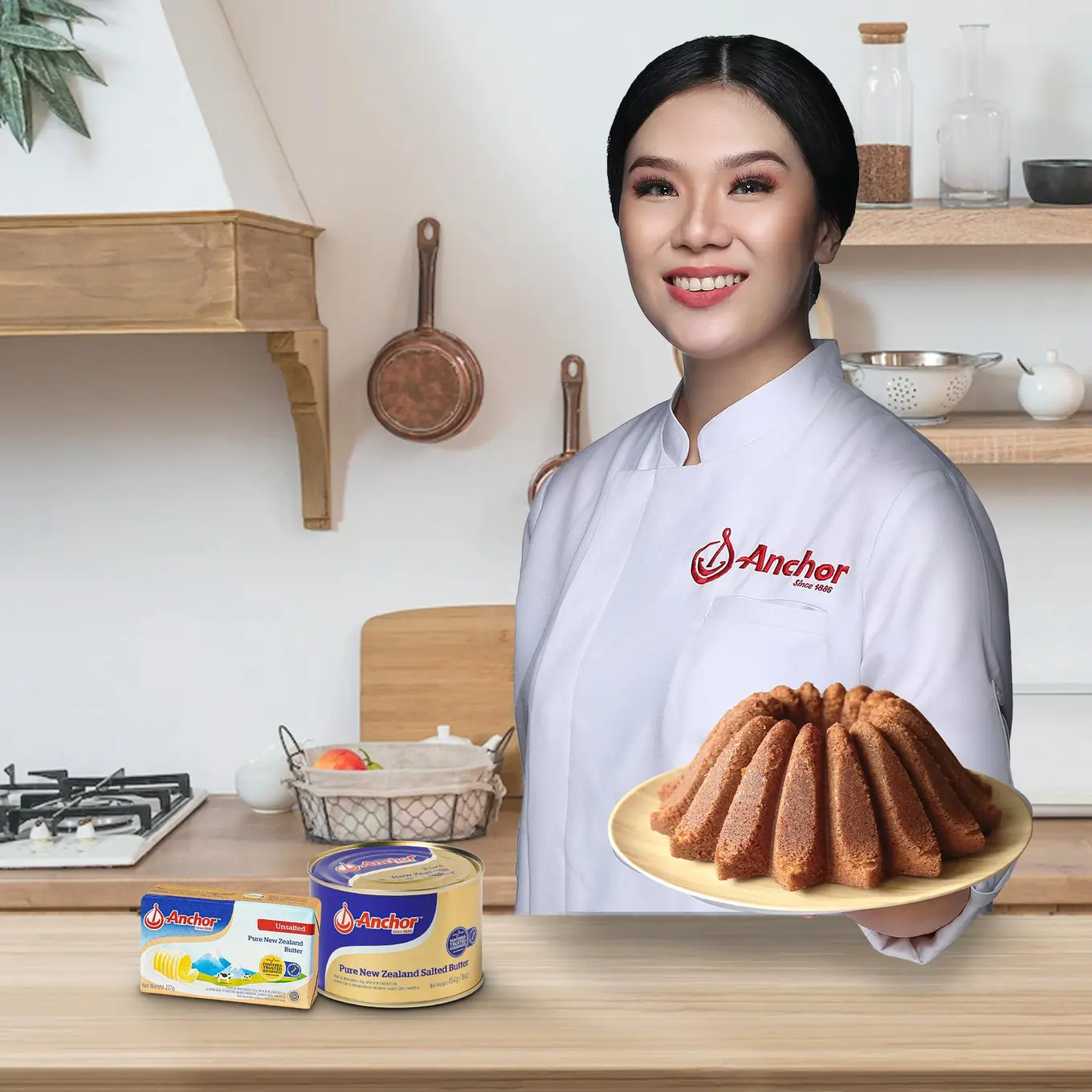 Resep Butter Cake yang Lembut dan Harum ala Chef Davina