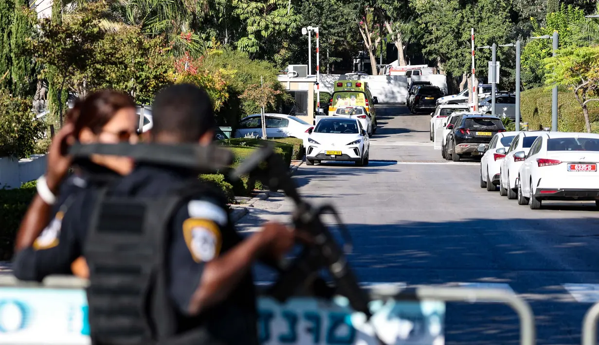 Pesawat Tanpa Awak Serang Kediaman PM Israel Benjamin Netanyahu - Foto ...