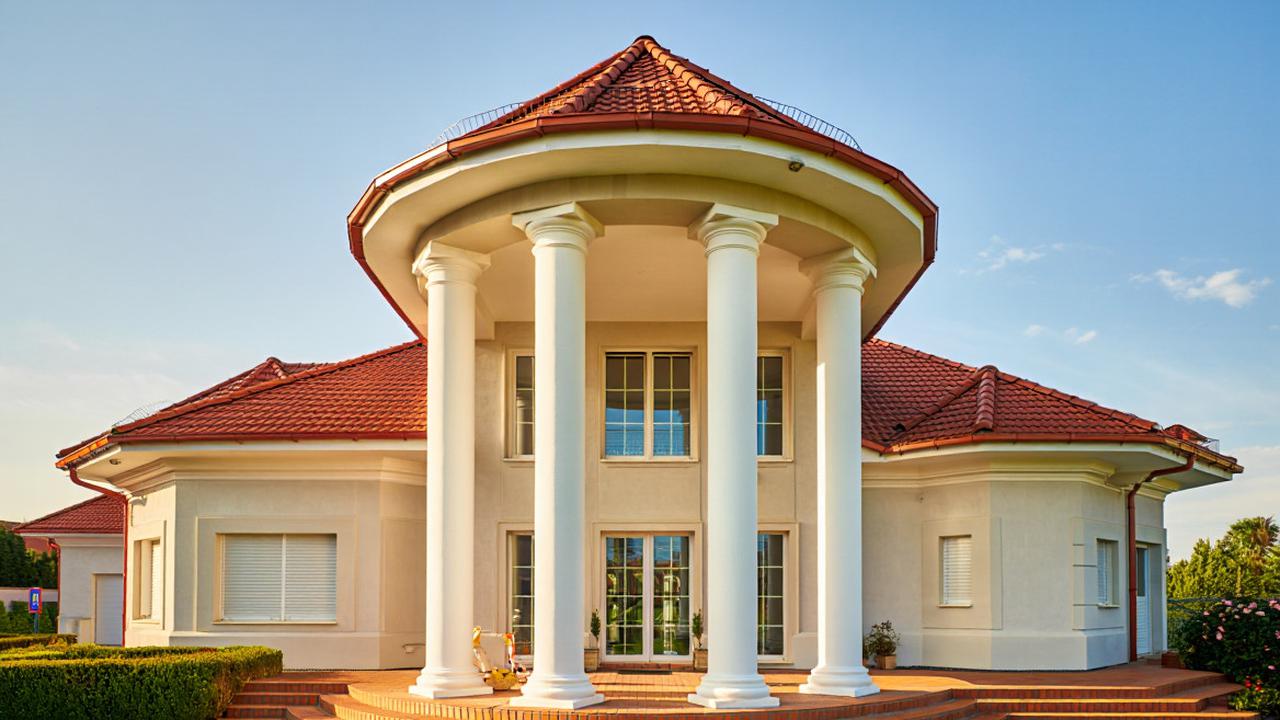 8 Contoh Rumah 1 Lantai Desain Klasik Modern yang Elegan dan Fungsional ...