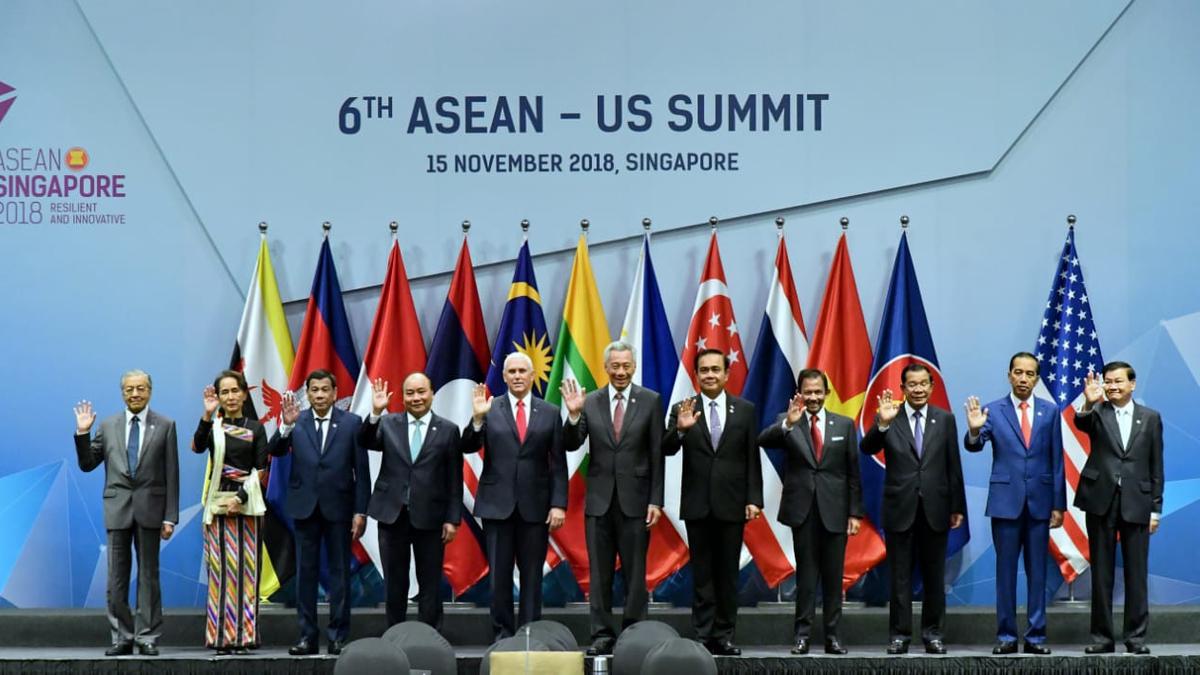 Di Pertemuan ASEAN - AS, RI Dorong Solusi Dua Negara pada Isu Palestina ...