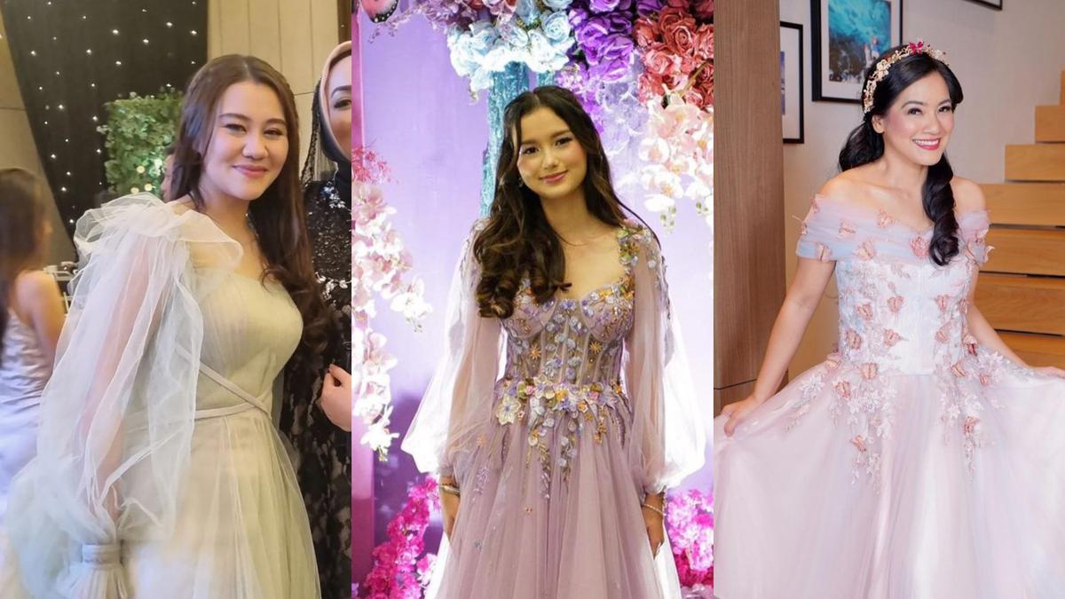 Parade Ball Gown ala Princess di Ultah Ashanty ke-40, Ada Aaliyah ...