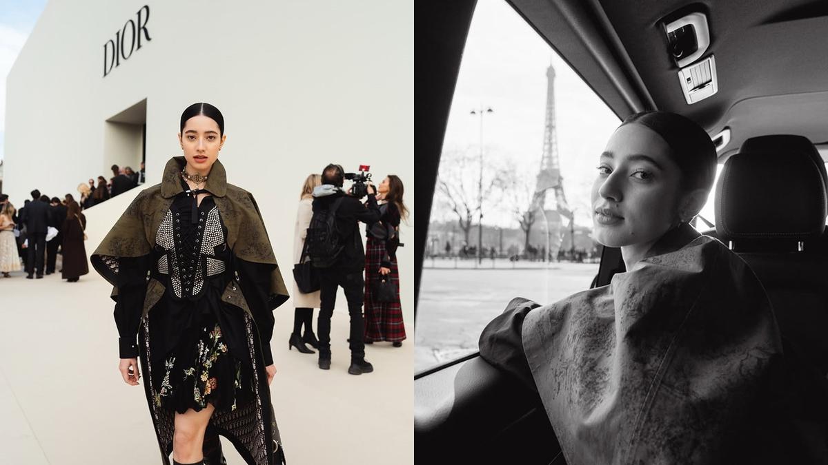 7 Potret Ameera Khan Pacar Jefri Nichol Fashion Show di Paris, Outfit ...