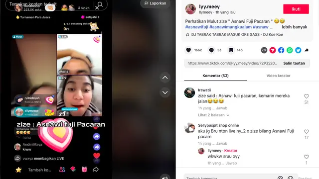 Azizah Salsha Istri Pratama Arhan Spill Asnawi Mangkualam dan Fuji Pacaran, Warganet Langsung ...