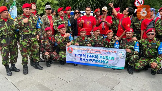 Mengenal Kokam, Pasukan Loreng di Muktamar Muhammadiyah 2022 di Solo ...
