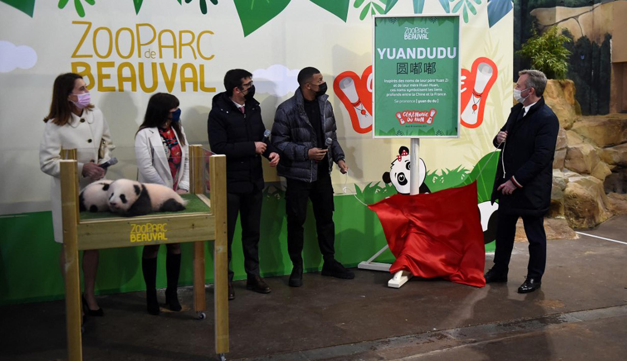 FOTO: Kylian Mbappe Jadi Wali Baptis Anak Panda