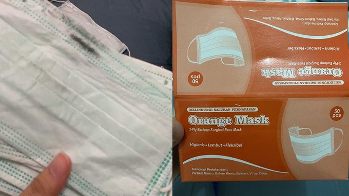 Viral Masker Harga Rp 330 Ribu Sekotak, Kondisinya Tak Layak Pakai ...