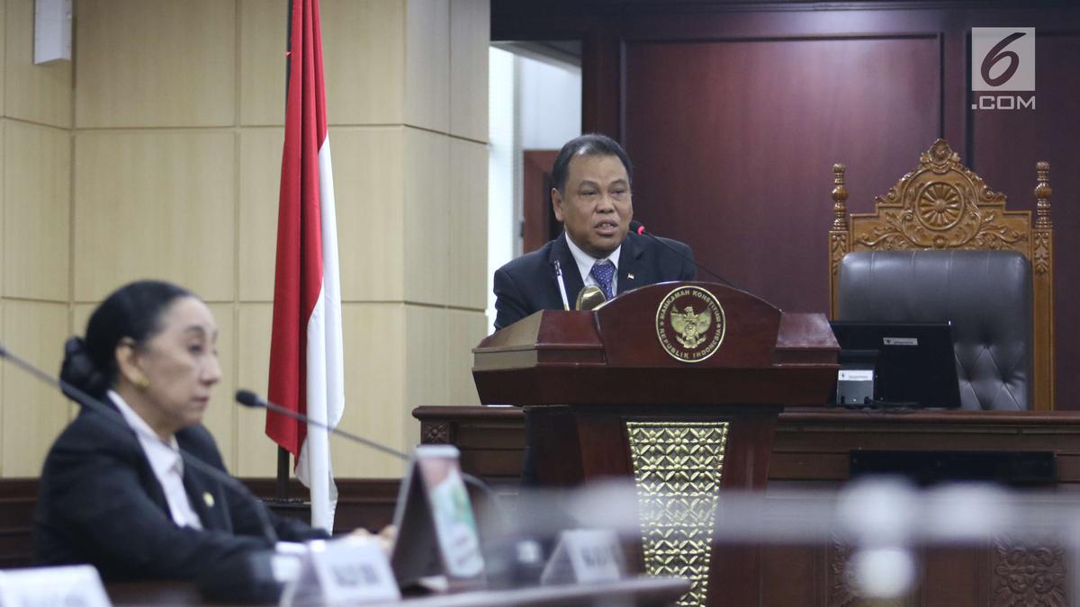 Profil Arief Hidayat, Salah Satu Hakim MK yang Ikut Ambil Putusan ...