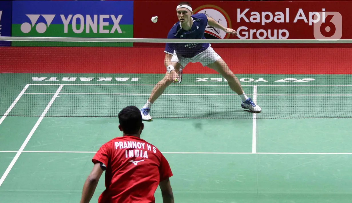 Hasil Semifinal Indonesia Open 2023: Terlalu Perkasa! Viktor Axelsen Libas Wakil India Dua Gim ...