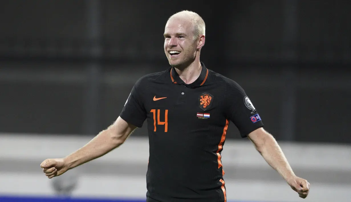 FOTO: Gol Tunggal Davy Klaassen Bawa Belanda Kalahkan Latvia - Foto ...
