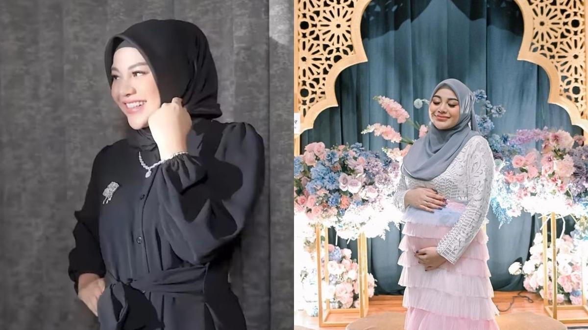7 Potret Baby Bump Aurel Hermansyah Hamil Kedua, Tak Sabar Adik Ameena ...