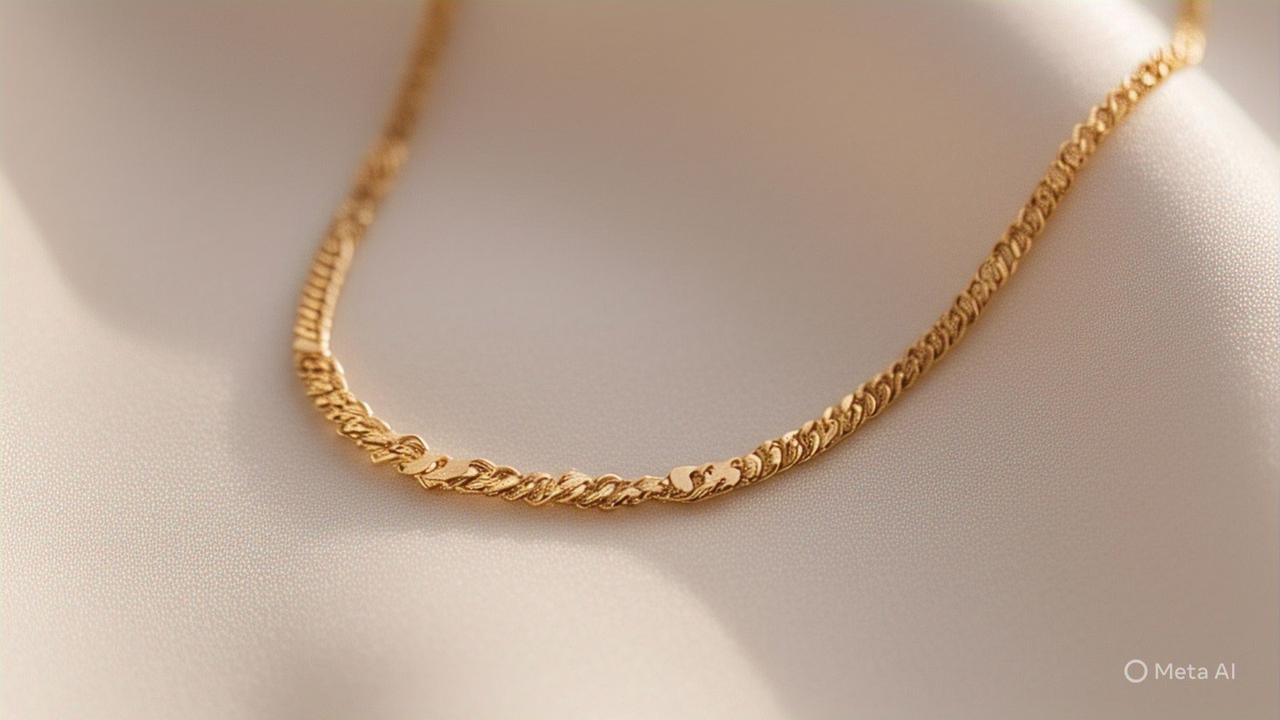 6 Inspirasi Model Kalung Emas Ringan dan Harganya, Padukan dengan ...