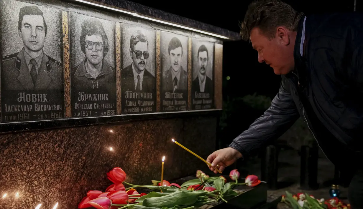 Mengenang 30 Tahun Chernobyl, Bencana Nuklir Terburuk Sepanjang Sejarah ...