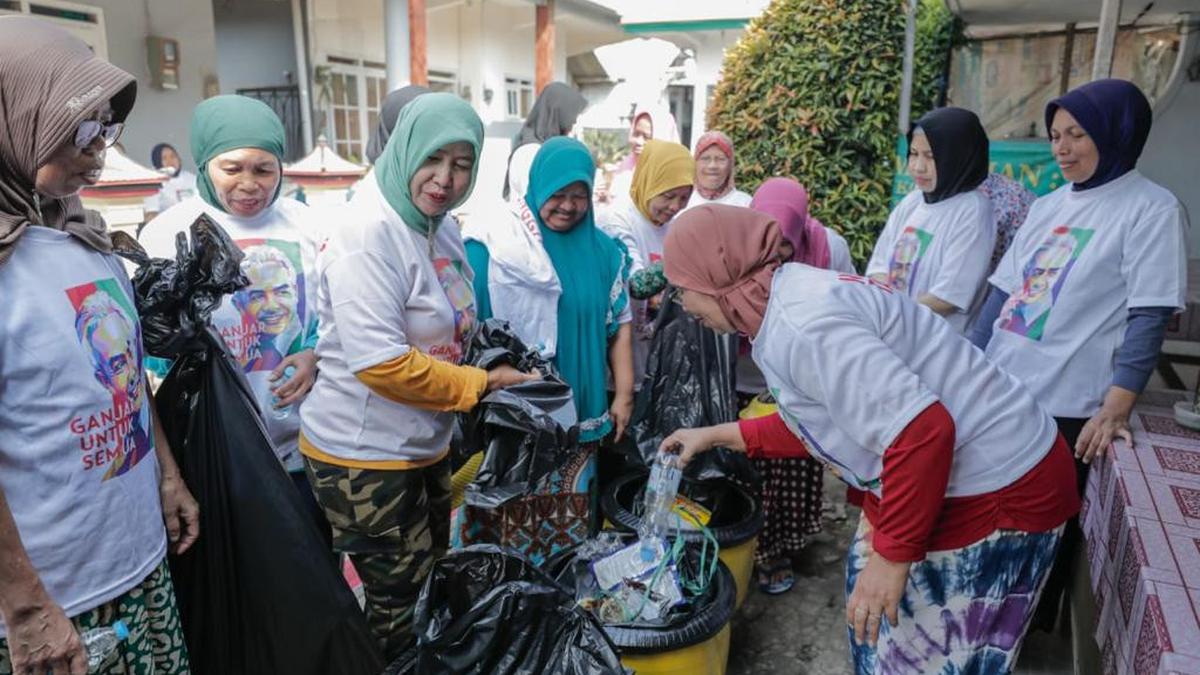 Ganjar Creasi Ajak Warga Peduli Lingkungan - News Liputan6.com