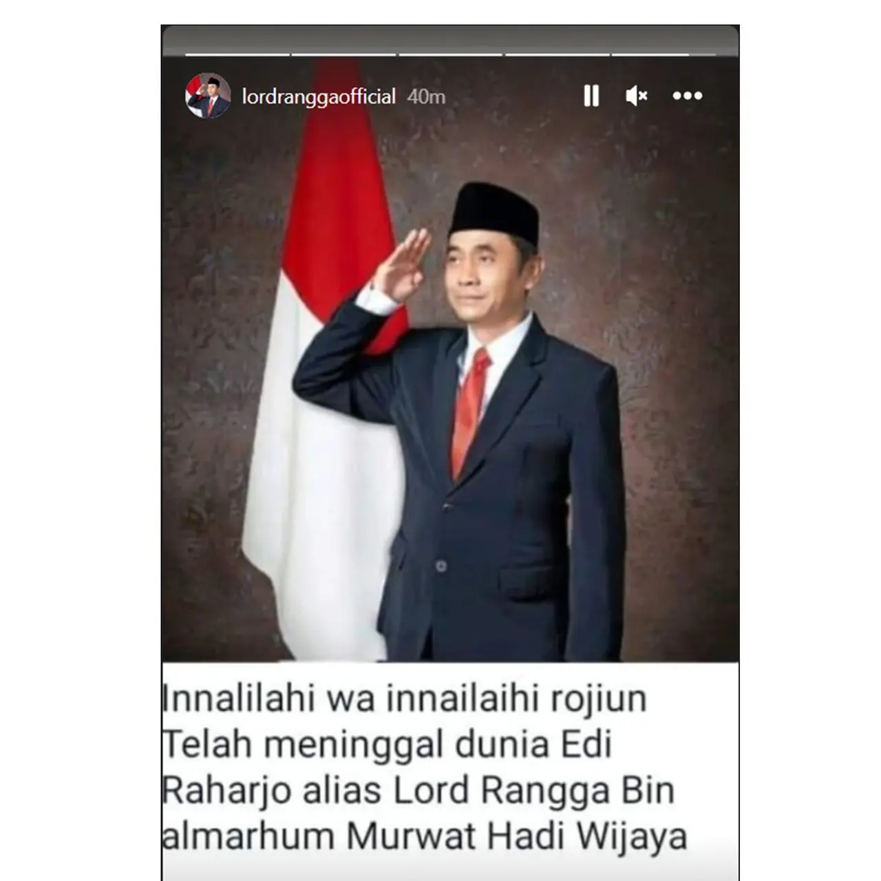 Lord Rangga Sunda Empire Meninggal Dunia di Usia 55 Tahun, Ini 6 ...