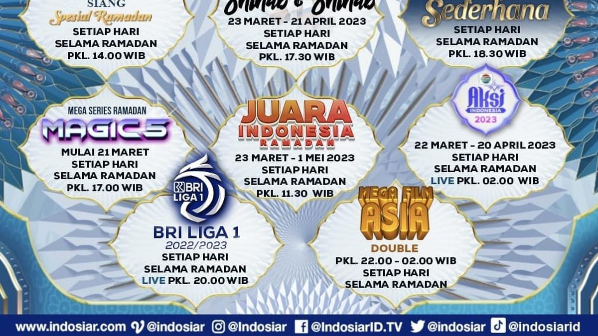 Ramadan Penuh Berkah Indosiar Hadirkan Program Variatif dari Game Show ...