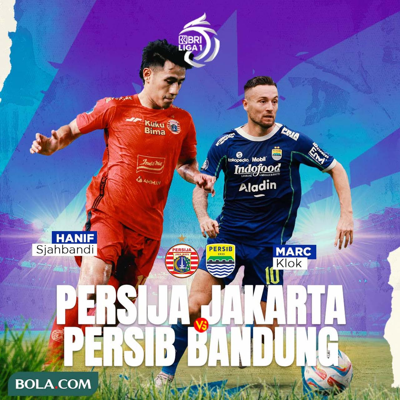 Link Live Streaming BRI Liga 1: Persija Vs Persib