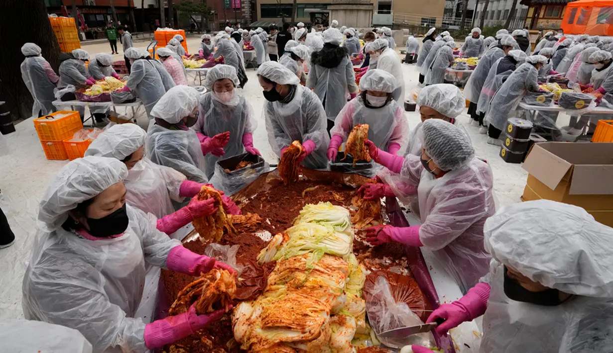 Persiapan Musim Dingin, Kuil Jogye Korea Selatan Bagikan 3.000 Paket ...