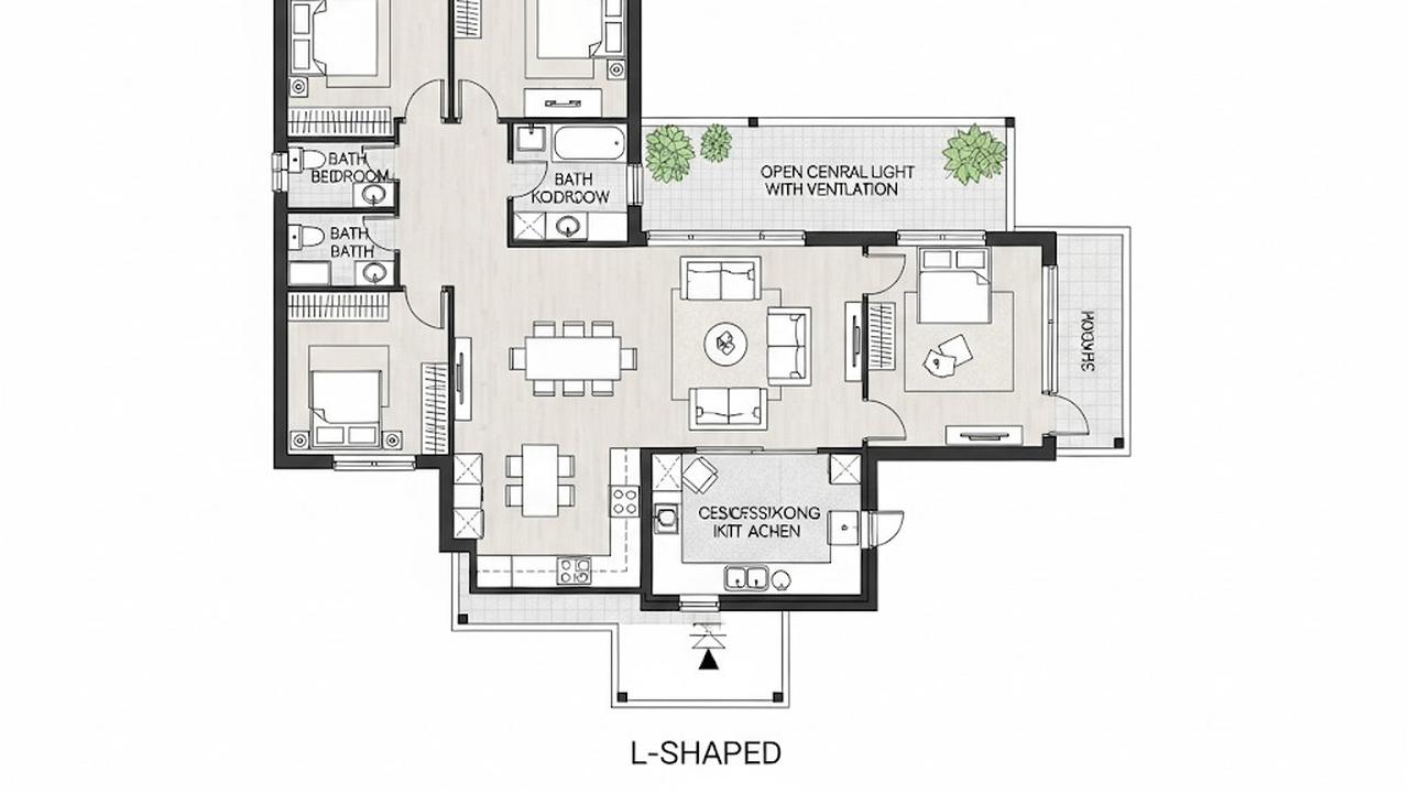 8 Sketsa Denah Rumah Sederhana di Kampung, Inspirasi Hunian Nyaman dan ...