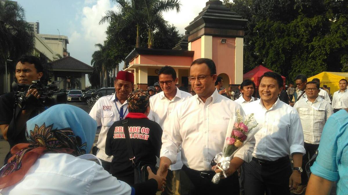 Janji Anies-Sandi Usai Resmi Jadi Pasangan Calon di Pilkada DKI ...