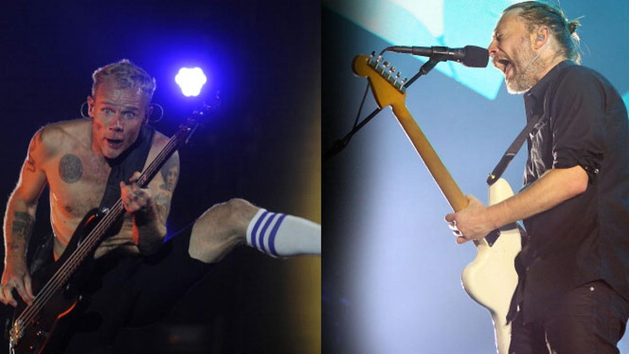 Band Thom Yorke Radiohead dan Flea RHCP Tur Tahun Ini