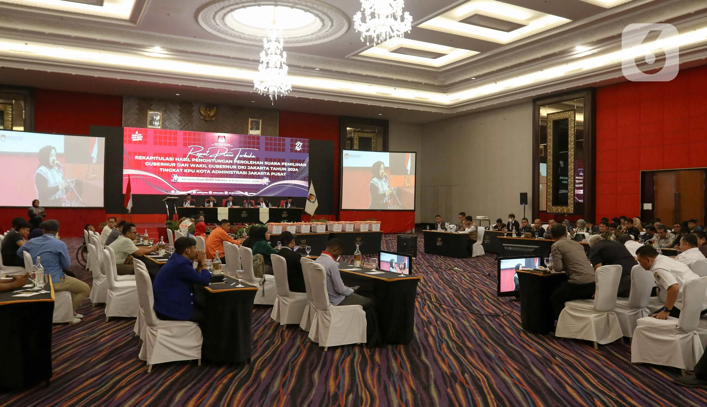 KPU Jakarta Pusat Gelar Pleno Terbuka Hasil Penghitungan Suara ...