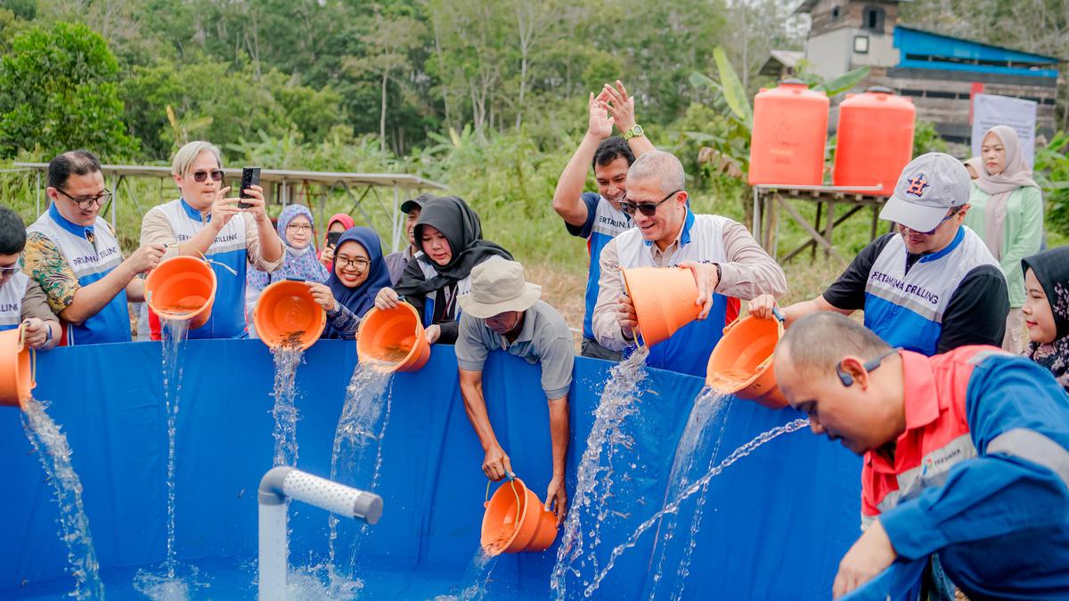 Pertamina Drilling Hadirkan Air Bersih Bagi Masyarakat Mura Sanga-Sanga ...