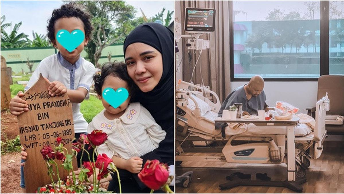 6 Potret Kenangan Istri Babe Cabita Temani Suami Sakit, Tegar Lebaran ...