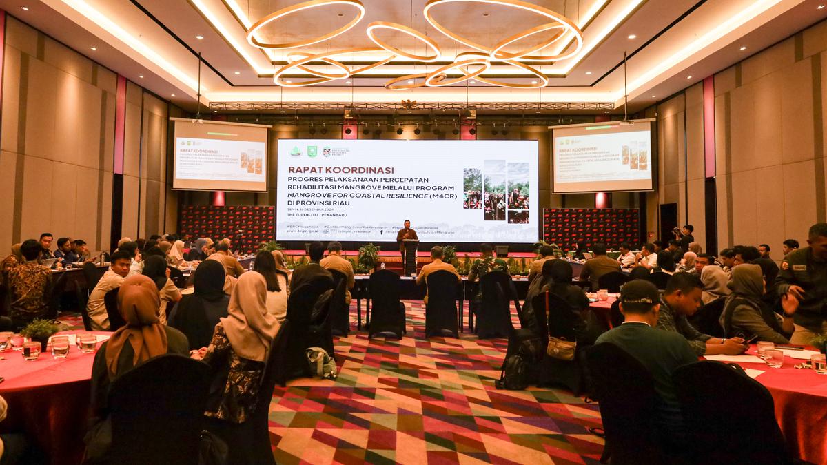 Perkuat Rehabilitasi Mangrove, M4CR Kumpulkan Pemangku Kepentingan di Riau