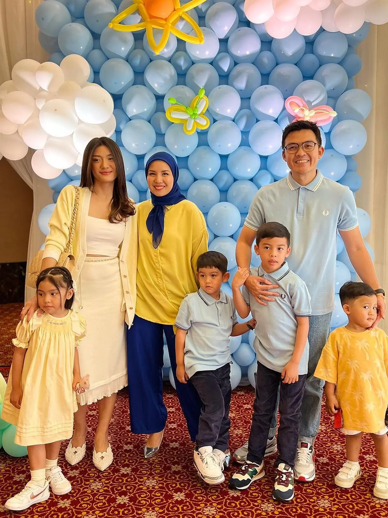 Potret Anak-anak Artis Hadir di Ultah Moana Putri Ria Ricis