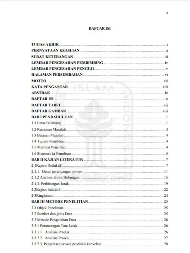 Contoh Daftar Isi dan Cara Membuatnya dengan Format yang Benar - Page 3 ...