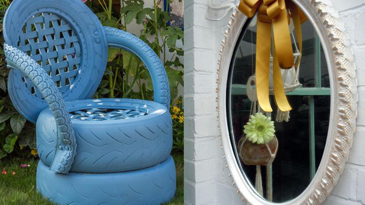 Kreatif, 10 Ide Daur Ulang Ban Bekas Jadi Benda Bernilai Tinggi