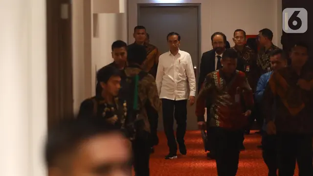 Surya Paloh Bertemu Jokowi di Istana, NasDem: Bicara Dinamika Politik - News Liputan6.com