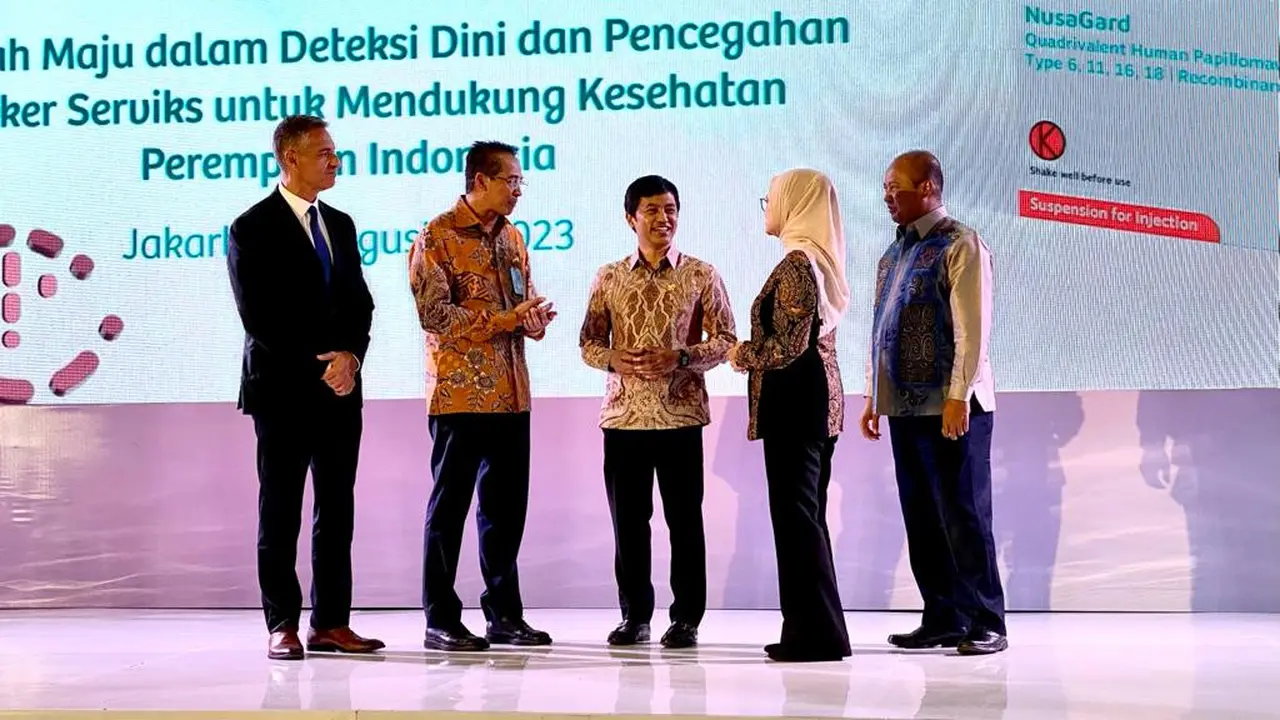 3,1 Juta Dosis Vaksin Nusagard untuk Cegah Kanker Serviks Diproduksi ...