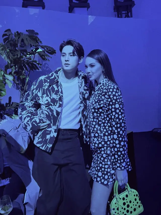 6 Potret Raline Shah dan Alyssa Daguise Hadiri Fashion Show Louis Vuitton di Seoul, Pose Bareng ...