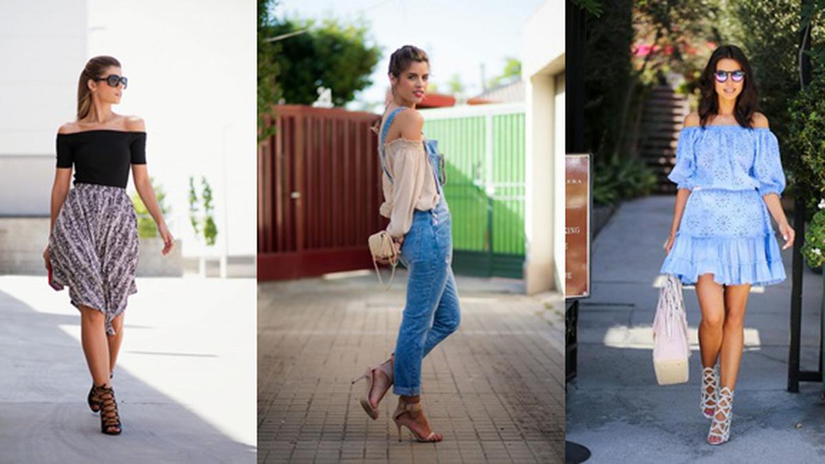 Tips Mix Match Baju Off-The-Shoulder Untuk Tampil Stylish